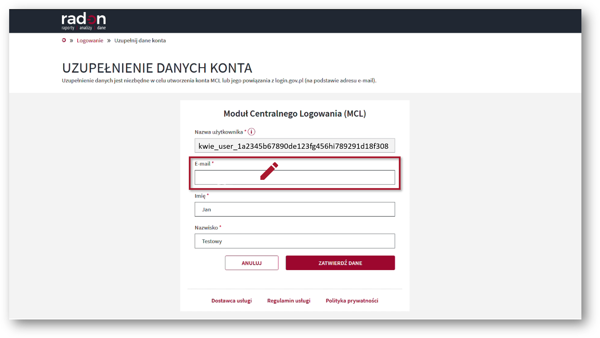 Jak zalogować się przez login.gov.pl? – RAD-on: Centrum Pomocy